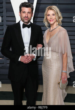 Patrick Dempsey arriving at the Vanity Fair Oscar Party in Beverly ...