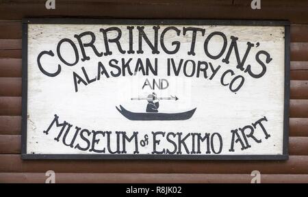 Corrington's Alaskan Ivory Store & Museum of Eskimo Art, Skagway ...