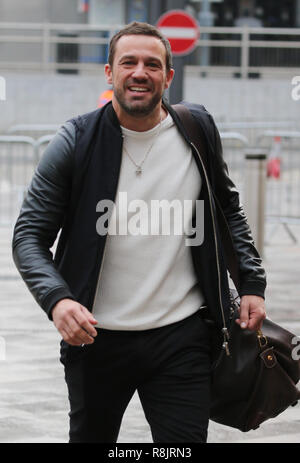 Jamie Lomas at the ITV studios Featuring: Jamie Lomas Where: London ...