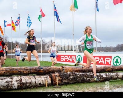 TILBURG-NETHERLANDS.9 DEC: JODIE MCCANN competing in the Women's U20 ...