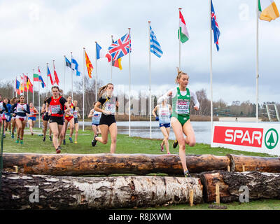 TILBURG-NETHERLANDS.9 DEC: JODIE MCCANN competing in the Women's U20 ...