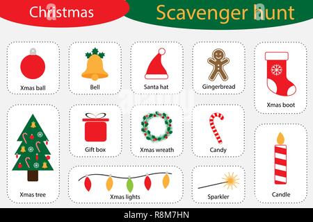 Search flat design christmas and winter concept vector icon with ...