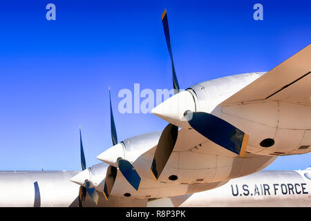 1955 Convair B-36 Peacemaker long-range strategic bomber plane on ...
