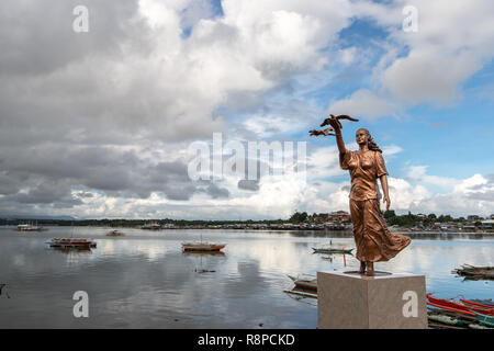 baywalk park at puerto princesa city, Palawan, Philippines Stock Photo ...