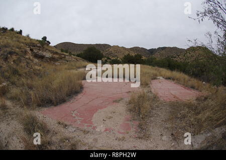 Tucson History, A site of the past, The ruins of the Tucson Federal ...