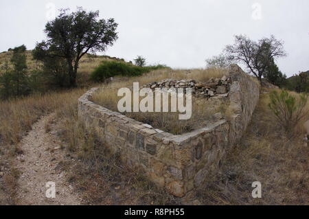 Tucson History, A site of the past, The ruins of the Tucson Federal ...