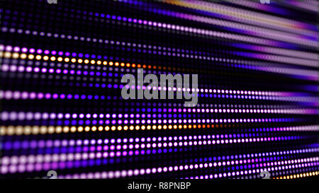 dots led lights stripes with depth of field backgrpound Stock Photo - Alamy