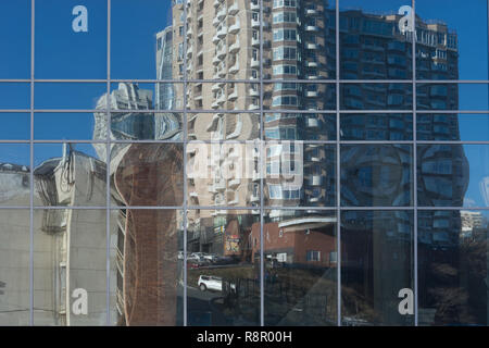 VLADIVOSTOK, RUSSIA - DECEMBER 1, 2018: Exterior of built Marfo ...