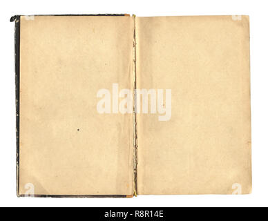 Old book. Object isolated over white Stock Photo - Alamy