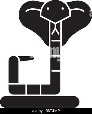 Boa line icon concept. Boa vector linear illustration, symbol, sign ...