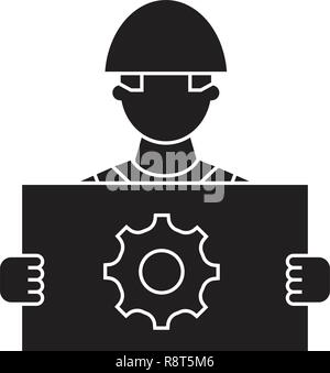Project Management Icon. Flat Design Stock Vector Image & Art - Alamy