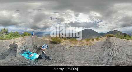 360° view of The Vesuvius Volcano - Alamy