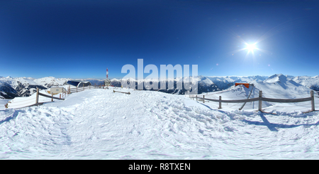 360° view of Österreich, Bad Gastein, Stubnerkogel - Alamy