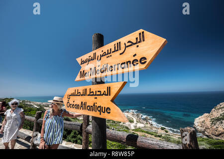 The place where the Atlantic ocean join the Mediterranean sea, Tanger ...