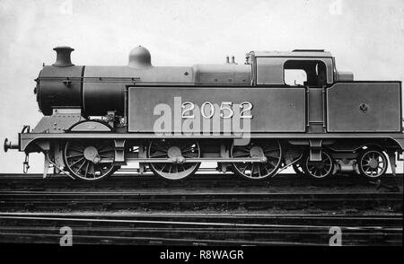 Midland Railway 0-6-0 steam locomotive No.15 Stock Photo: 230007660 - Alamy