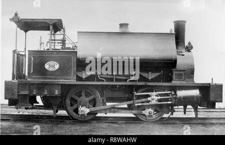 Caledonian Railway 0-4-0ST of 264 Class as LMS No.16032 Stock Photo - Alamy