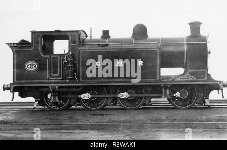 Caledonian Railway 492 Class 0-8-0T steam locomotive No.497 Stock Photo ...