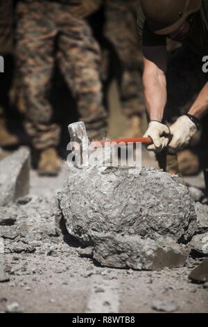 U.S. Marine 1st Lt. Sean Gil, a platoon commander with Marine ...