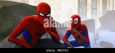 SPIDER-MAN: INTO THE SPIDER-VERSE, from left; Spider-Ham (voice: John ...