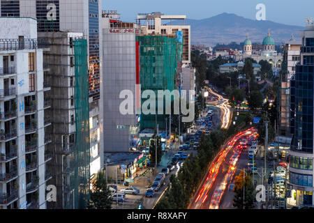 Building. Addis Abeba. Ethiopia. Africa Stock Photo - Alamy