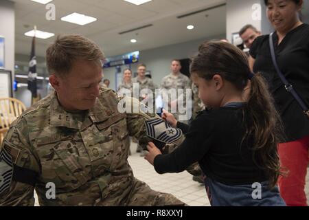 The USAF rank of Command Chief Master Sergeant Stock Photo - Alamy