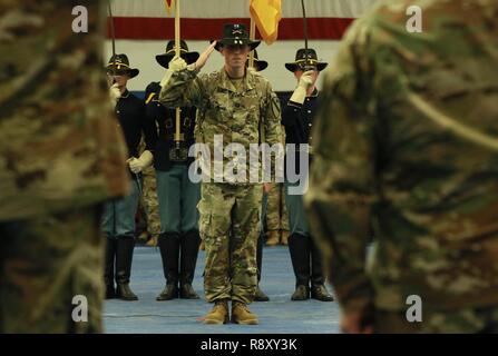 Capt. Nathaniel McDermott, commander of 154th Composite Transportation ...