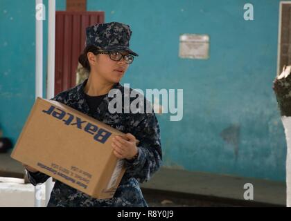 US Navy Navy Hospitalman embarked with the Medical Treatment Facility ...