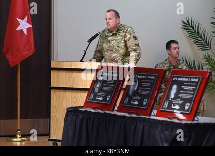 U.S. Army soldier Col. Jonathan Chung, outgoing commander of 2nd ...
