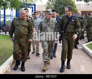 Israel Defense Forces (IDF) Brig. Gen. Ori Gordin, commander, 98th ...