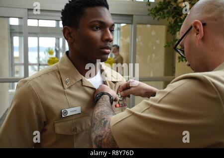 Fleet Marine Force Enlisted Warfare Specialist Device Stock Photo - Alamy