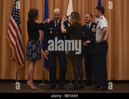 The Holmes family pins the rank of general on U.S. Air Force General ...