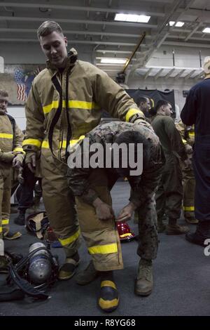 U.S. Marine Cpl. Jacob Johnson, an air traffic controller with ...