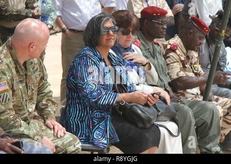 Geeta Pasi, U.S. Ambassador to Chad, Brig.Gen. Donald C. Bolduc ...