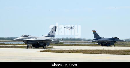 F-16s with the 114th Fighter Wing, South Dakota Air National Guard, fly ...