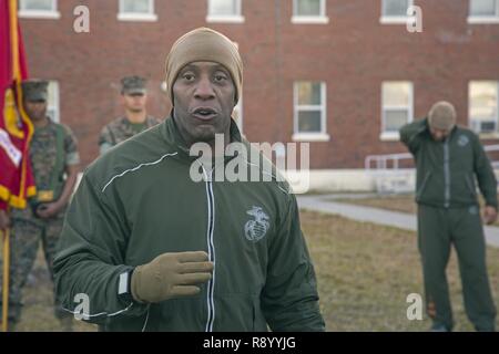 Marine Corps Installations East (MCIEAST) leadership pose for a photo ...