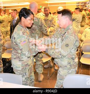 Col. Toni Glover, 650th Regional Support Group commanding officer ...