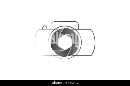 Vintage photographic camera symbol isolated Stock Vector Image & Art ...
