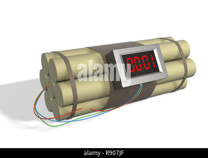 Time bomb wire cut Stock Photo - Alamy