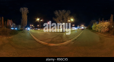 360° view of Evening in Lulin 10 in spring, Sofia, Bulgaria - Alamy