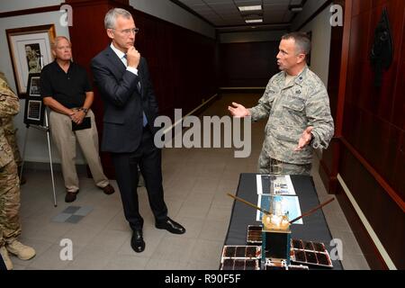 U.S. Air Force Col. Jens Lyndrup, 721st Air Mobility Operations Group ...