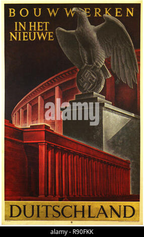 "GERMANY'S MODERN ARCHITECTURE" Vintage German Advertising, 1936-1937 ...