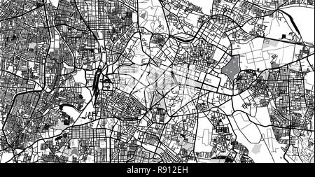 Urban vector city map of Bangalore, India Stock Vector Image & Art - Alamy