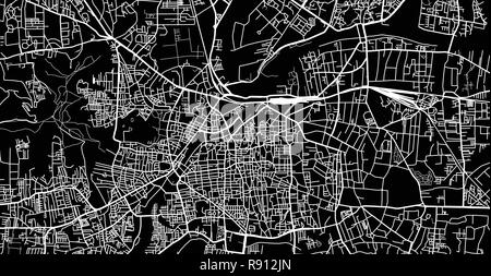 Urban vector city map of pune, India Stock Vector Image & Art - Alamy