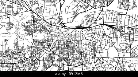 Urban vector city map of pune, India Stock Vector Image & Art - Alamy
