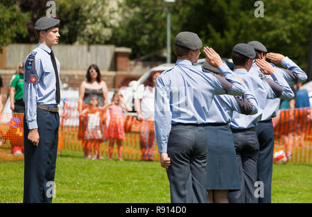 1003 Leighton Buzzard Squadron Air Cadets exhibiting at Armed Forces ...