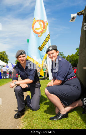 1003 Leighton Buzzard Squadron Air Cadets exhibiting at Armed Forces ...