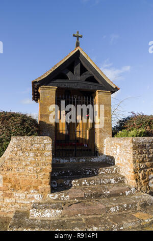 The War Memorial, Ecton, Northamptonshire, England, UK Stock Photo - Alamy