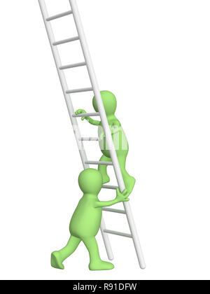 Conceptual image - interaction of partners Stock Photo - Alamy