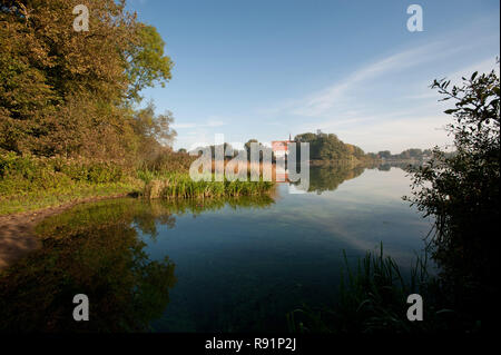 29.09.2011, Bordesholm, Schleswig-Holstein, Germany - Blick ueber den ...