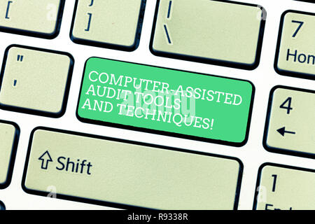 COMPUTER-ASSISTED AUDIT TOOLS AND TECHNIQUES Stock Photo - Alamy